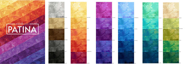 CARD019 Patina - 30 colors – Michael Miller Fabrics Color Cards